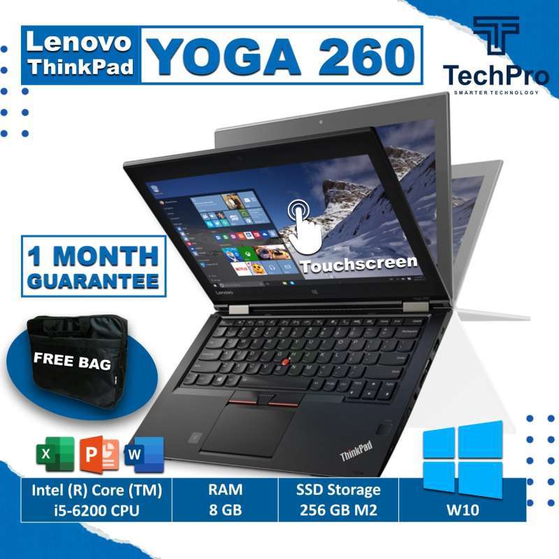 Jual Laptop Lenovo Thinkpad X260 Intel Core I5-6th Gen (ram 8gb, Ssd ...