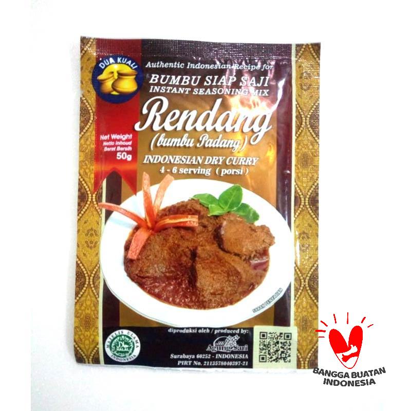 Jual Dua Kuali Bumbu Rendang [50gr] di Seller UMKM Nakniknuk - Kanigoro ...