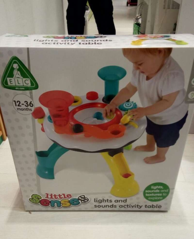 Promo Elc Light And Sound Activity Table Baru Original Packing Rapi ...