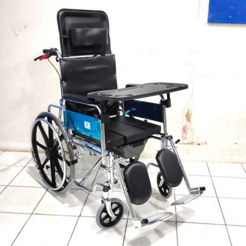 Jual Kursi Roda 5 In 1 - Kursi Roda Multifungsi - Kursi Roda Bab ...