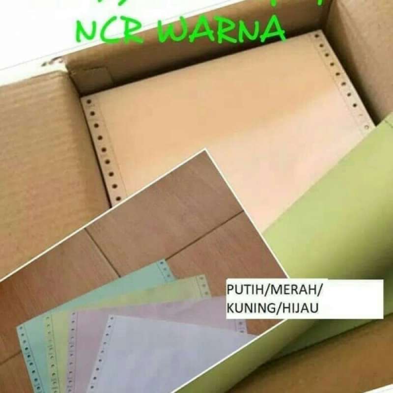 Promo Kertas Print Continuous Form 5 Rangkap Ply Bagi 2 Surat Jalan Ncr ...