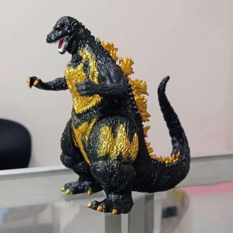 Jual figure godzilla emas gold series kaiju monster figure di Seller ...