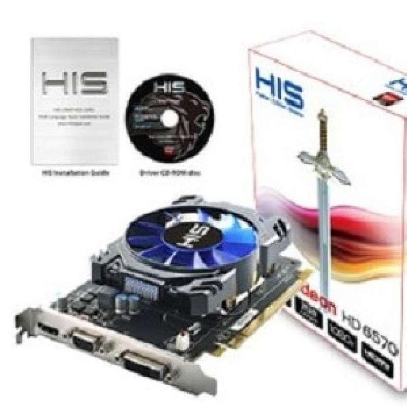 Jual Vga/gpu His Radeon Hd 6570/hd6570 2gb/2 Gb Ddr5 128 Bit Di Seller ...