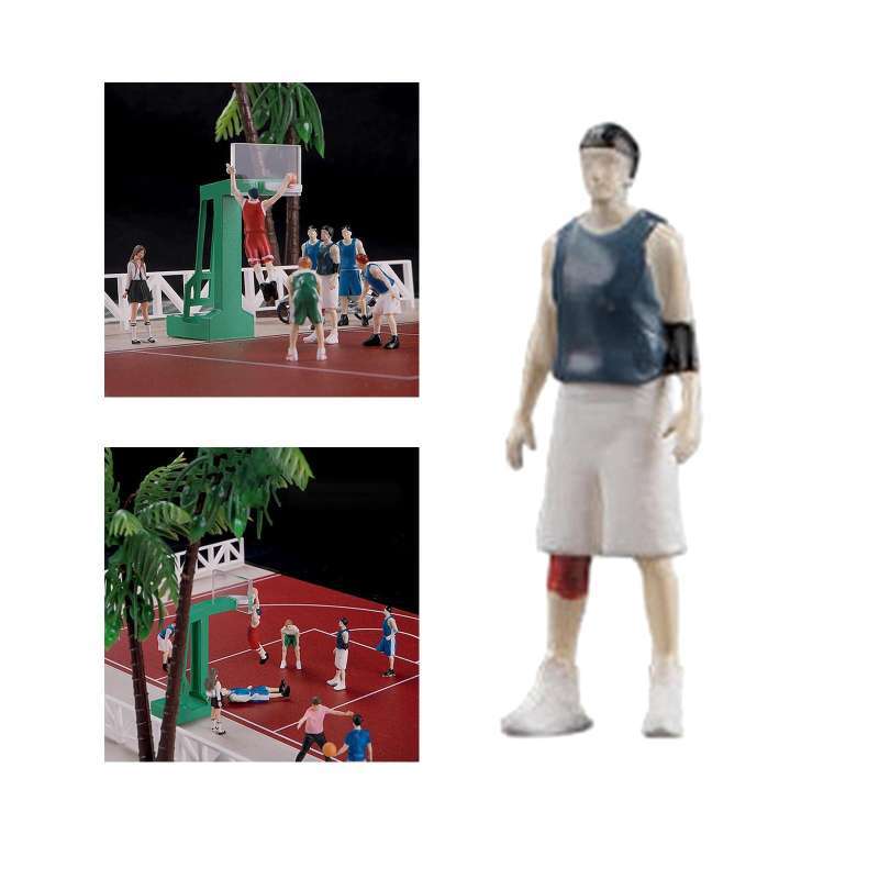Jual Basketball Player Doll Simulation Miniature Toy For Role Play ...