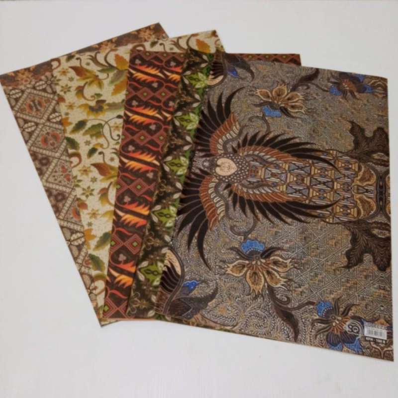 Jual KERTAS KADO BATIK (ISI 50 PS) di Seller MOSILY STATIONERY ...