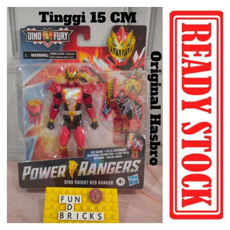 Promo Power Rangers Dino Fury Dino Knight Red Ranger Hasbro Figure ...