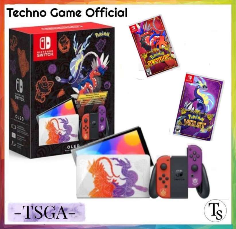 Jual Nintendo Switch OLED Console Pokemon Scarlet & Violet Limited ...