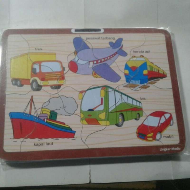 Jual PUZZLE KAYU jenis transportasi di Seller Pustaka wahid - Kota ...