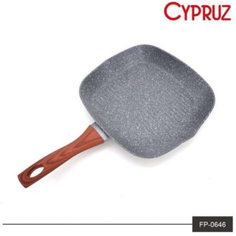 Jual CYPRUS FP-0646 Grill pan Marble Cypruz Panggangan Marble induksi ...
