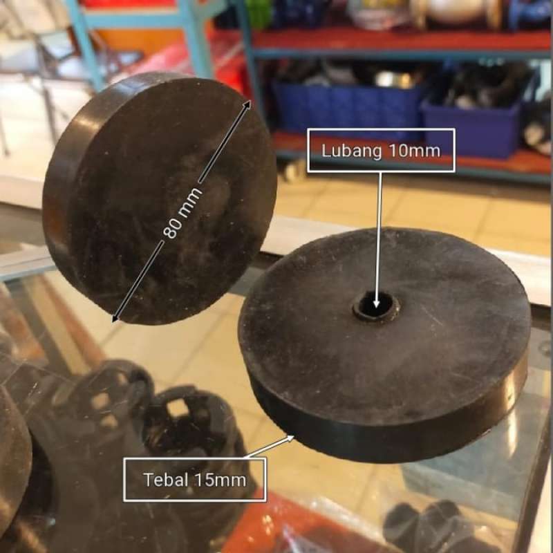 Jual Karet Kabin 8x1.5 Cm Karet Ganjalan Mesin Karet Peredam Getaran ...