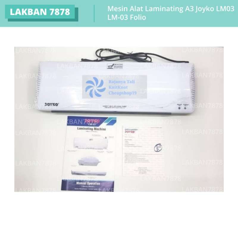 Promo Mesin Alat Laminating A3 Joyko LM03 LM-03 Folio Diskon 23% di ...