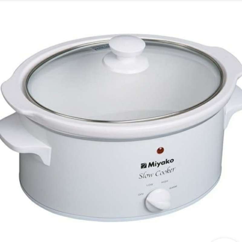 Promo Miyako Slow Cooker SC-630 - 6 Litre - Putih/White Diskon 25% di ...