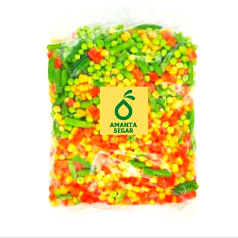 Jual Mix Vegetable Sayuran Kemasan 1 kg di Seller Amanta Segar ...