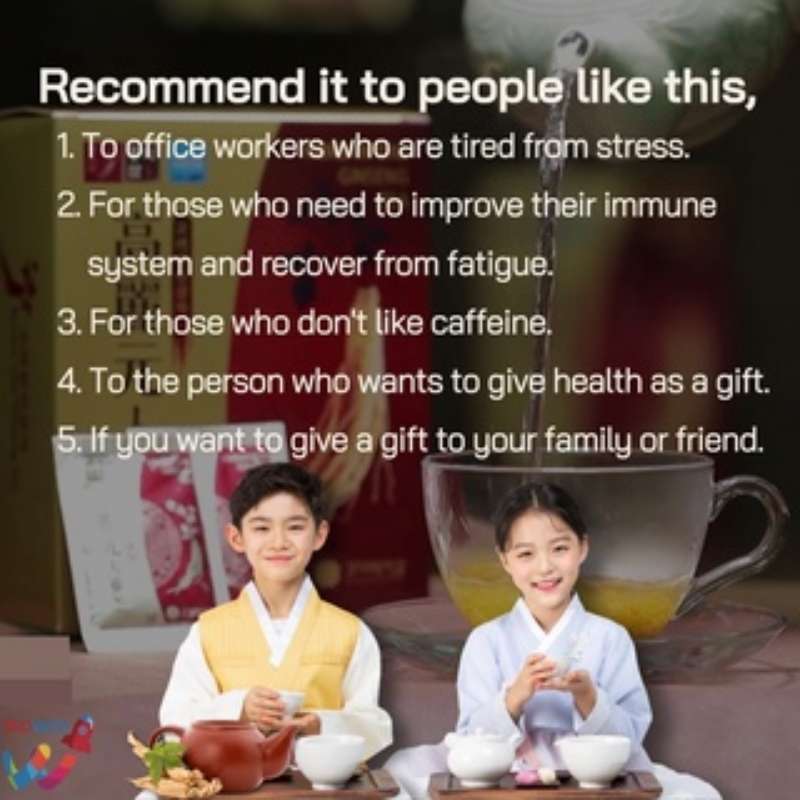 Jual Korean One Red Ginseng Tea Korea - Share 25 Pcs di Seller Mary Jo ...