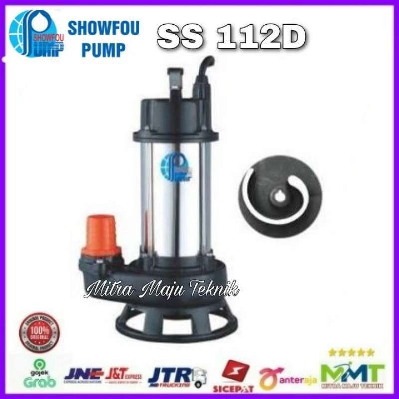 Jual Mesin Pompa Air Submersible Pump Showfou Ss 112d 1hp Pompa Air ...