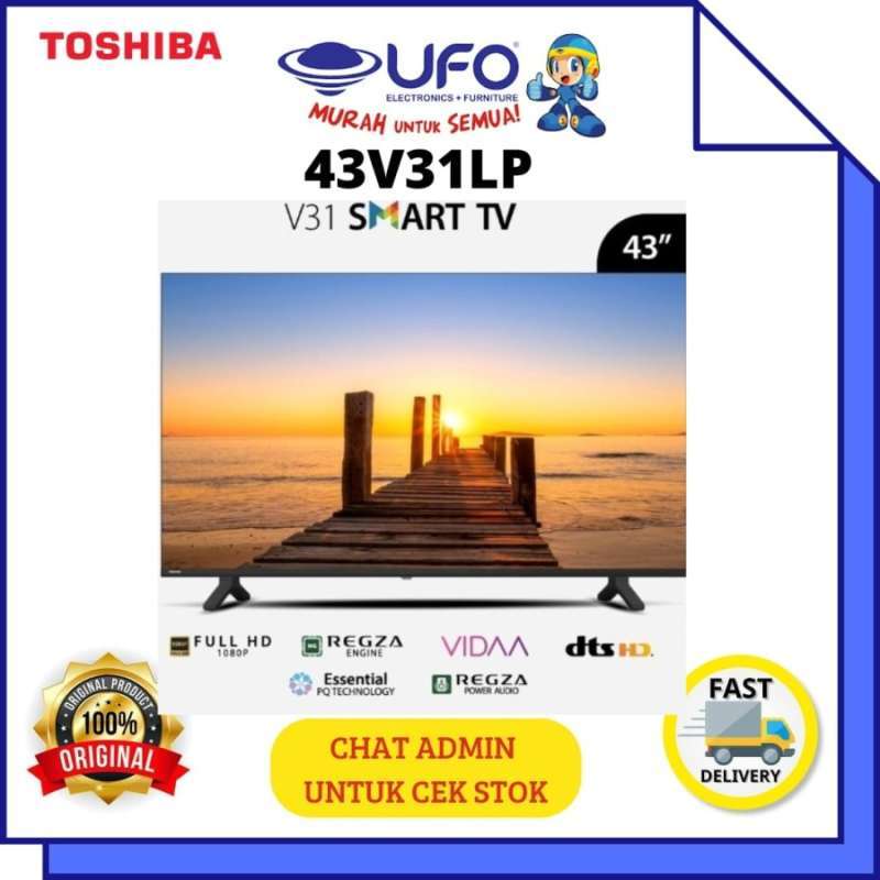 Promo Toshiba 43v31lp Led Tv Full Hd 43 Inch Diskon 19% Di Seller Ufo ...