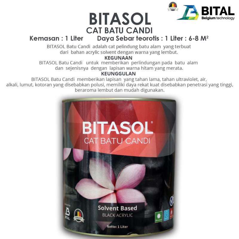 Jual Cat Batu Alam - Bitasol Batu Candi 2.5 Liter Di Seller Bital Asia ...