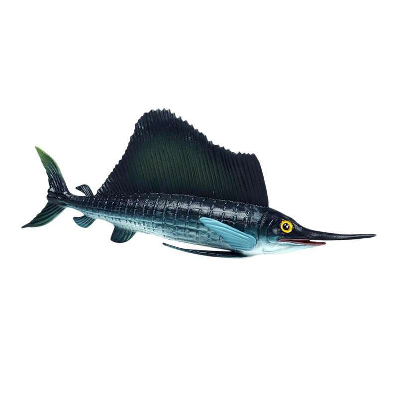 Jual Marine Animal Model Toy Fish Playset Model Collection for Boy ...