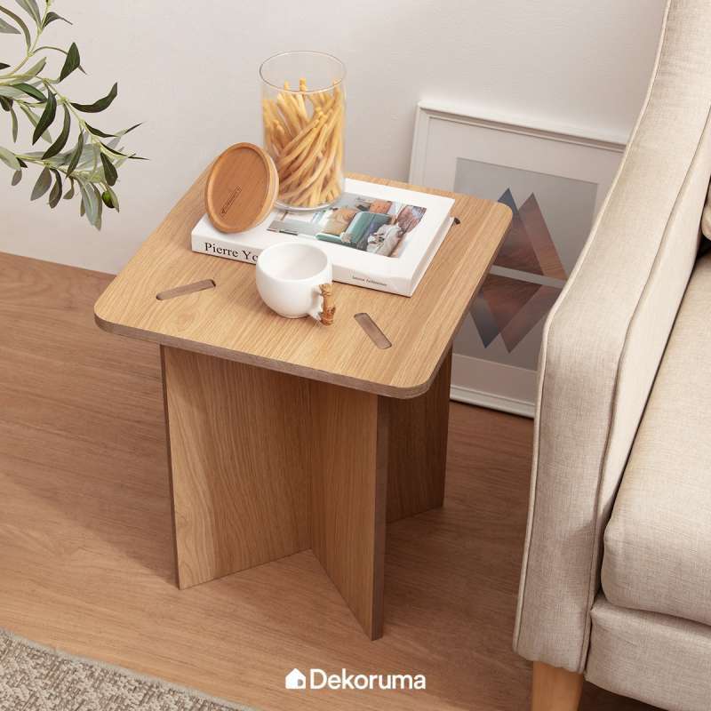 Promo Dekoruma ROKU Side Table - Meja Kecil - Meja Samping Sofa Diskon ...