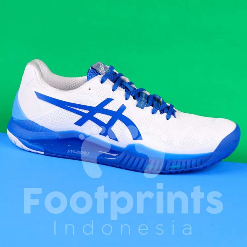 Jual Footprints Indonesia Sepatu Tenis Asics Gel Resolution 8 White ...