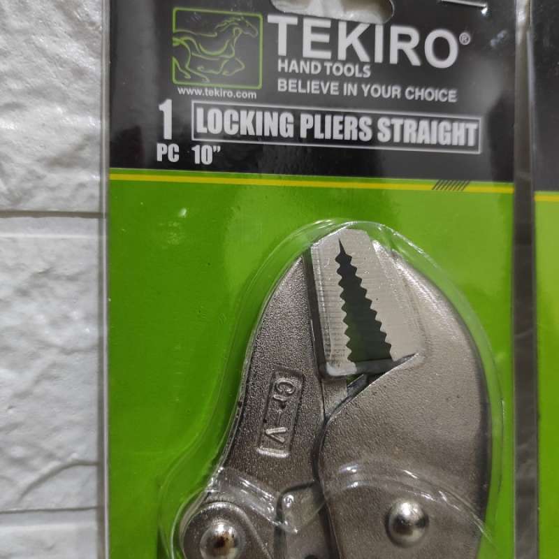 Promo TANG BUAYA / VICE GRIP / LOCKING PLIERS TEKIRO 10 Diskon 44% di ...