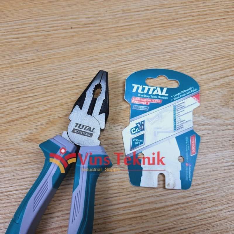 Promo TOTAL THT210806 TANG KOMBINASI 8 INCH Combination Pliers Diskon 45% di Seller work tool ...