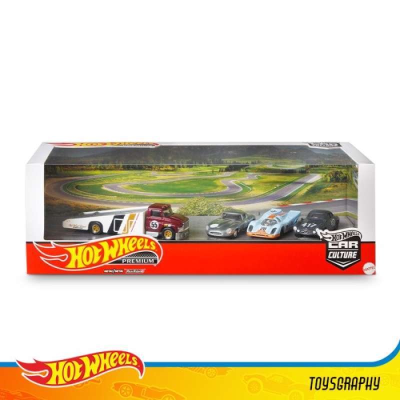 Promo Hot Wheels Premium Display Diorama Car Culture Iconic Racer ...