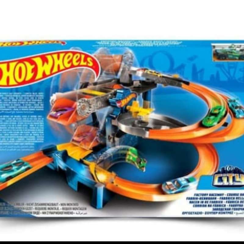 Promo Hot wheels hot wheels factory raceway motorized playset Diskon 50 ...
