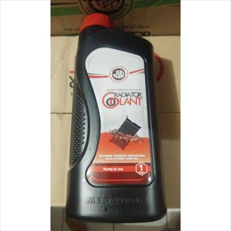 Jual Air Radiator Coolant Warna Merah MegaCools 1 Liter di Seller ...