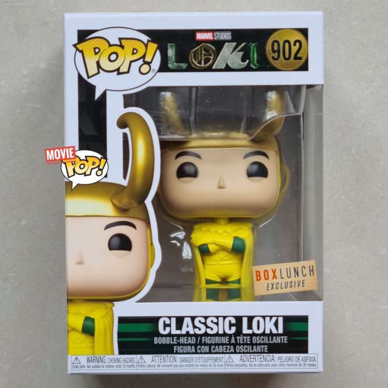 Jual Funko Pop Marvel Classic Loki Box Lunch Exclusive #902 Di Seller ...