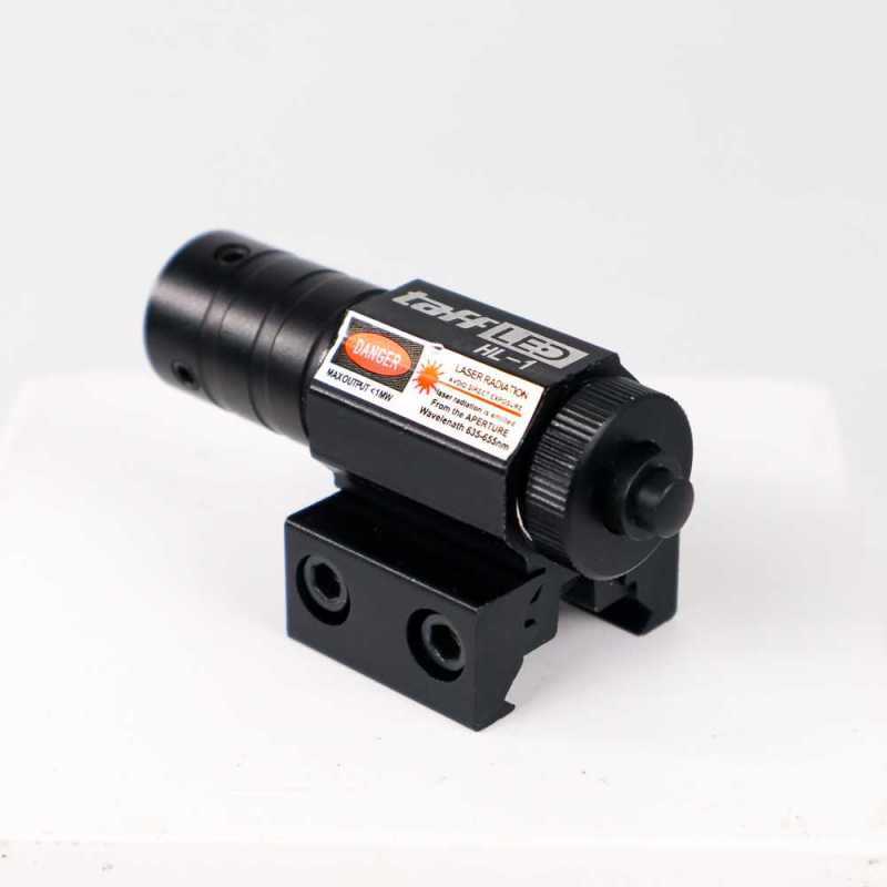 Jual Glo - Taffled Tactical Red Dot Laser Gun Picatinny Mount Airsoft Rifle Hl-1 Warna Hitam Di ...