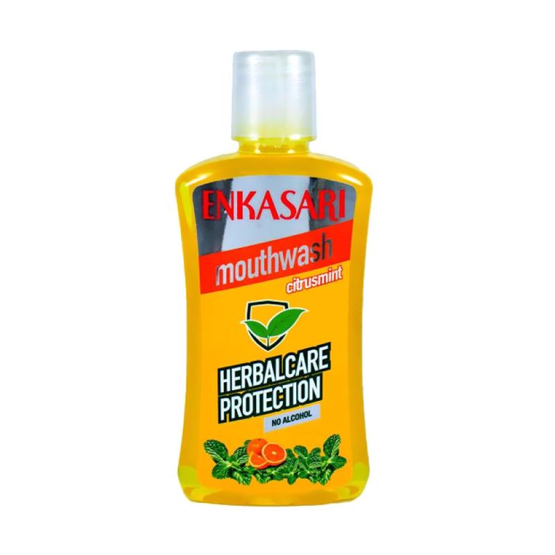 Jual Enkasari Mouthwash Citrushmint Penyegar Mulut [100 Ml] Di Seller ...