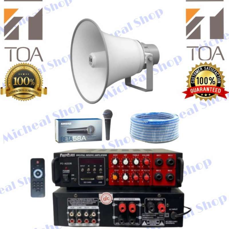 Promo Paket sound system Toa masjid atau musholla Diskon 6% di Seller ...
