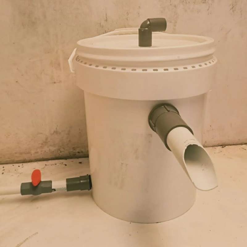 Jual Ember Bio Filter 25Ltr Output Lebih Besar 11/2, Untuk Kolam Ikan ...