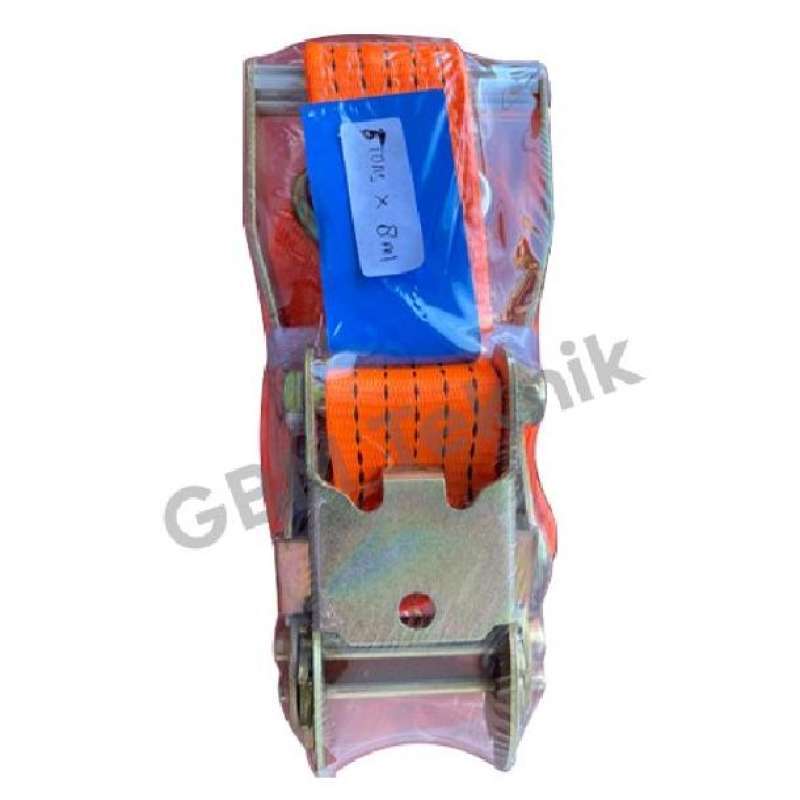 Jual Rachet Lashing Belt 2 x 8M (5Tx8M) / Cargo Lashing / Rachet Tie ...