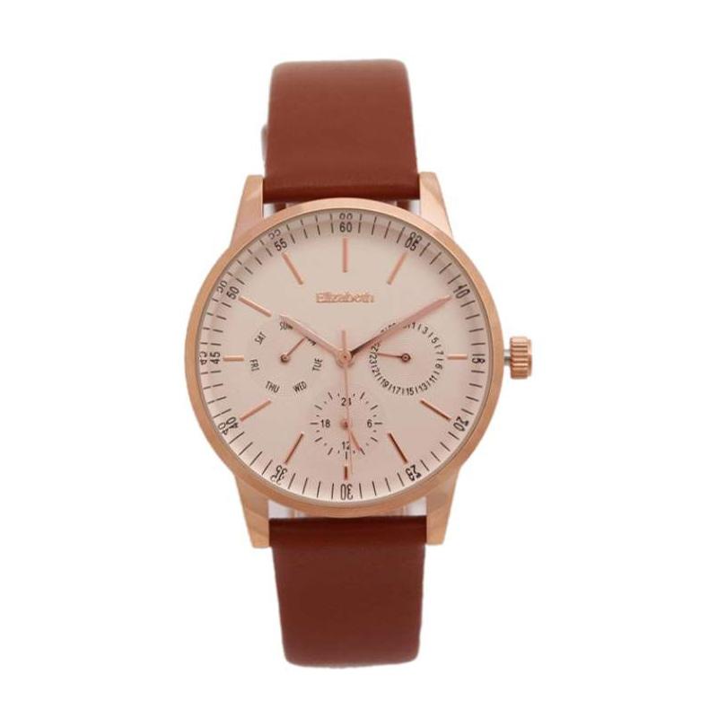 Jual Elizabeth Angelia Leather Watch Jam Tangan Wanita di Seller ...