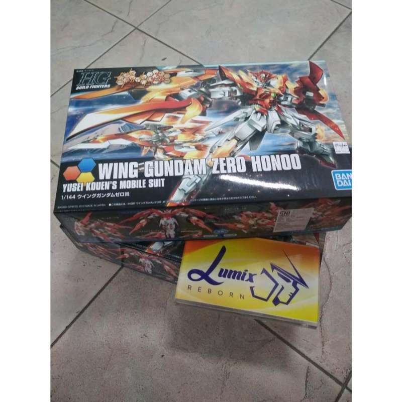 Jual HGBF 1/144 Wing Gundam Zero Honoo - Bandai HG Build Fighter di Seller LumixJr Hobby Shop ...