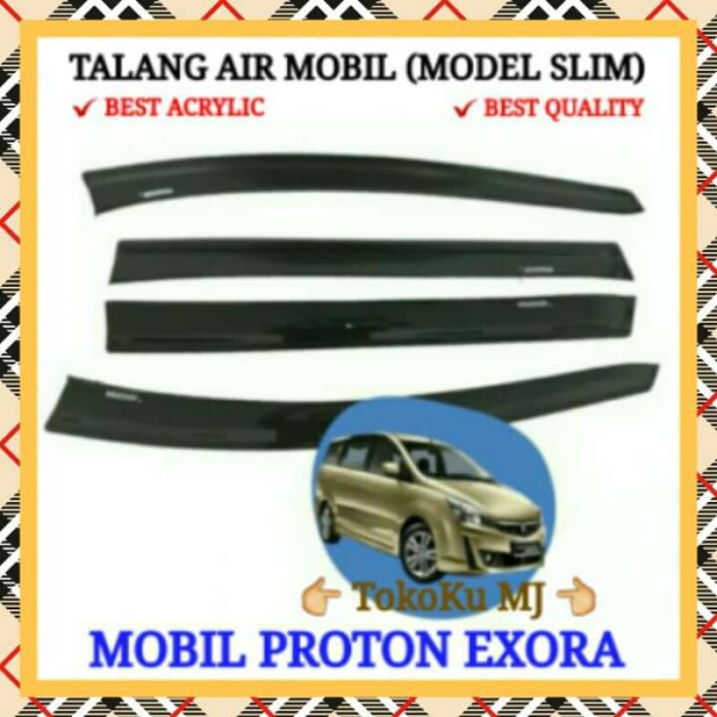 Promo TALANG AIR MOBIL PROTON EXORA [MODEL SLIM] FULL SET (4 PINTU ...