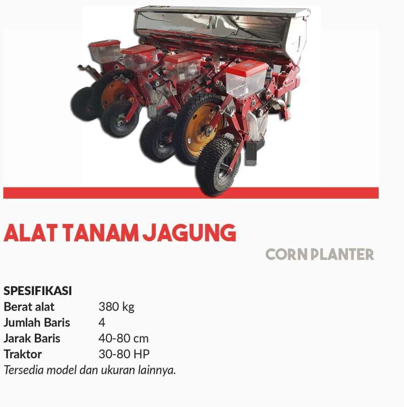 Jual Implemen Corn Planter/seeder (untuk Menanam Benih Jagung/biji ...
