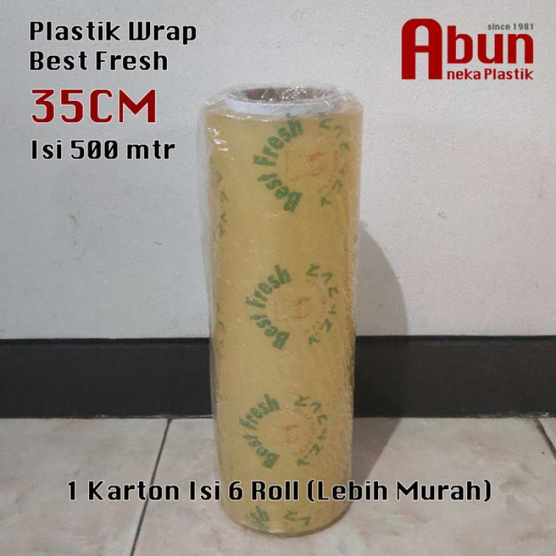 Promo Plastic Wrapping Best Fresh 35cm x 500m Diskon 50% di Seller MMT ...
