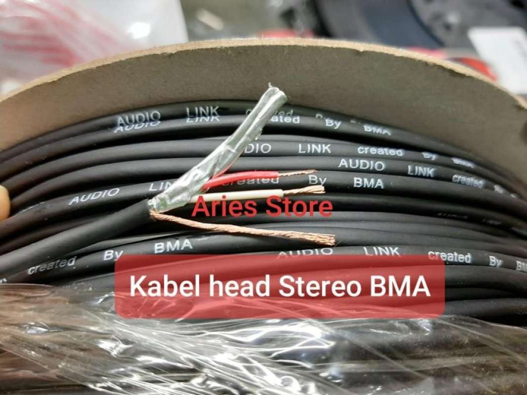 Jual Kabel Head stereo BMA kabel Stereo BMA di Seller Aries Elektronik ...
