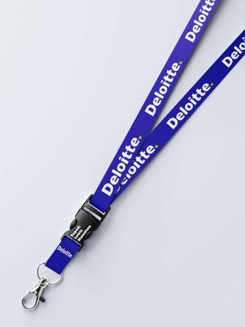 Jual Lanyard Deloitte Akuntan Publik Satuan Custom Dua Sisi Auditor Di ...