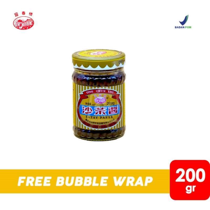 Jual Satay Paste Ying Chun Lou / Saus Kacang / Bumbu Sate (Botol Kaca ...