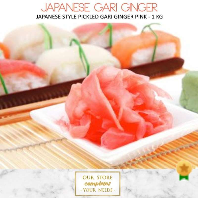 Promo Pink Ginger Sushi Gari Jahe Pink Sushi Jepang Japan 500 Gram Sushi Diskon 16% di Seller ...