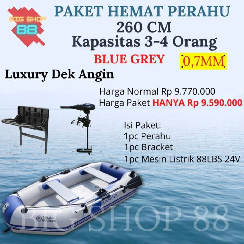 Jual Perahu Karet Mancing Inflatable Pvc Boat Perahu Karet Tiup Angin ...