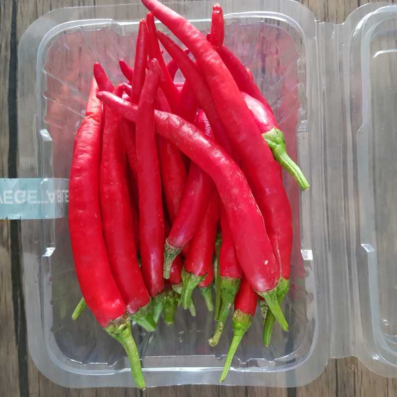 Jual HarvestMoon Cabai Merah Besar Hidroponik Organik @250gr Halal di ...