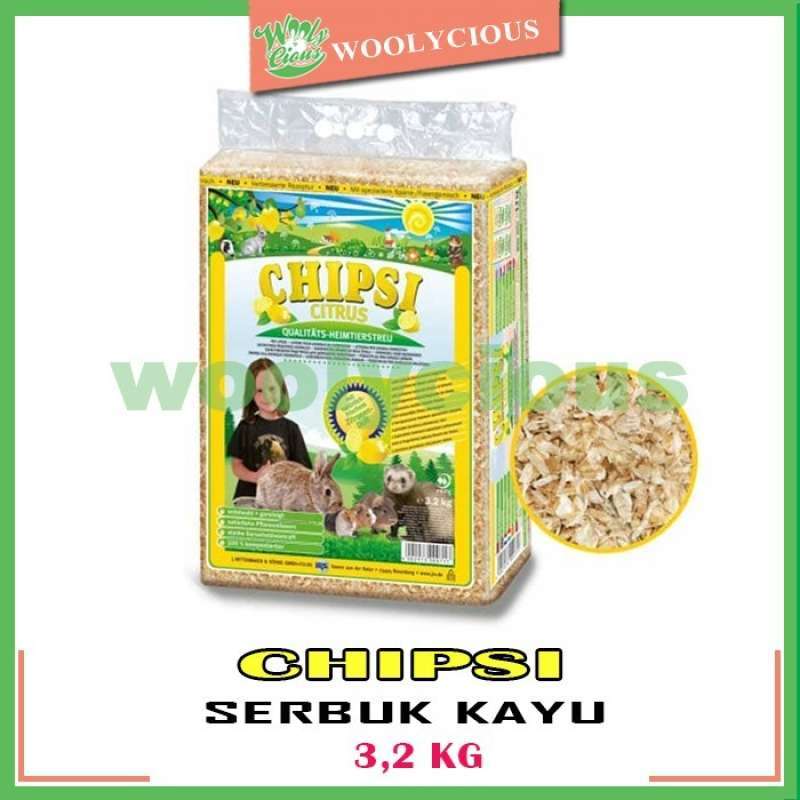 Jual Serbuk Kayu Chipsi Alas Kandang Hewan 3,2Kg di Seller Widya Planet ...