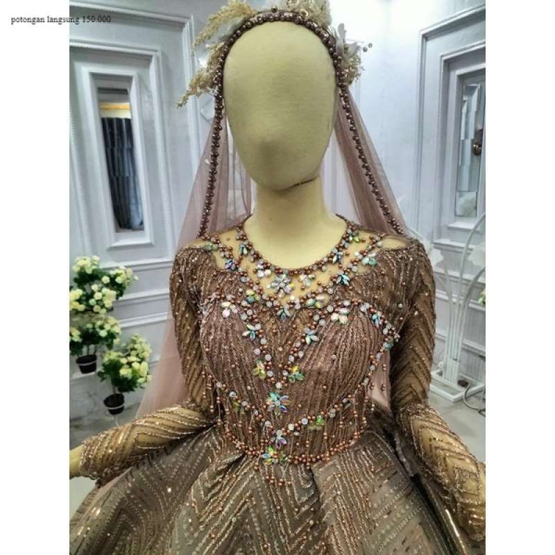Promo Baju pakaian gaun pengantin busana pernikahan wanita gown dress ...
