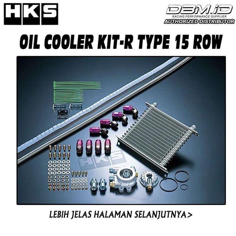 Jual HKS Oil Cooler Kit - R Type 15 Row UNIVERSAL 15002-AK002 di Seller CV DBM - Pucang Sewu ...