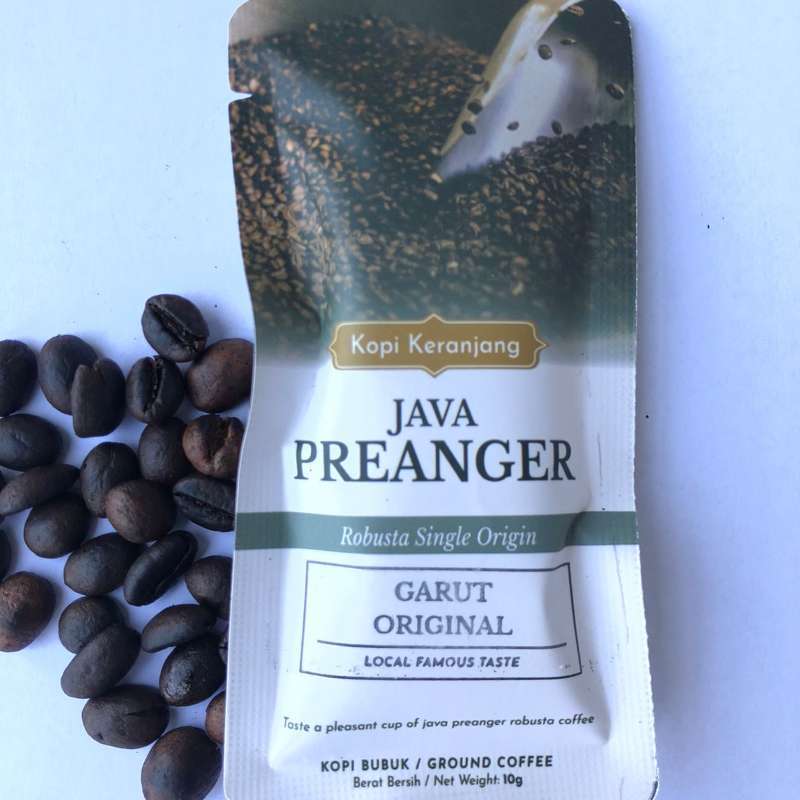 Jual Kopi Robusta Java Preanger Sachet 10gr di Seller Kopi Keranjang ...